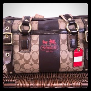 Coach | Bags | Vintage Coach Monogram Bag | Poshmark